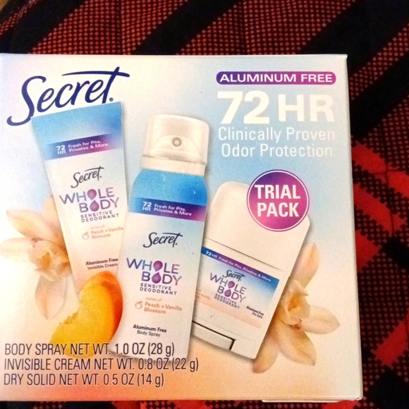 Secret | Bath & Body | Secret Womens Whole Body Aluminum Free Deodorant ...
